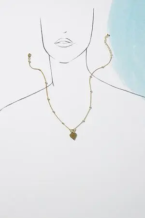 UNCOMMON JAMES Heart Pendant Necklace