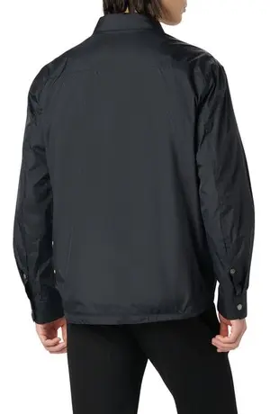 Bugatchi Water Resistant Nylon Shirt Jacket