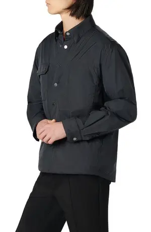 Bugatchi Water Resistant Nylon Shirt Jacket
