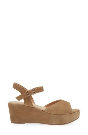 Cordani Ryder Ankle Strap Platform Wedge Sandal