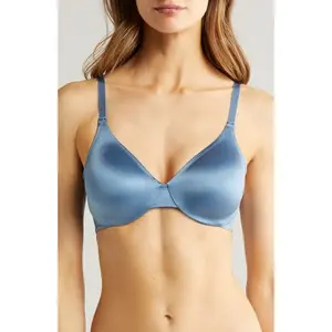 Wacoal Inner Sheen Underwire Bra Coronet Blue