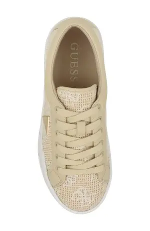 Guess Tesie Platform Sneakers - Light Natural