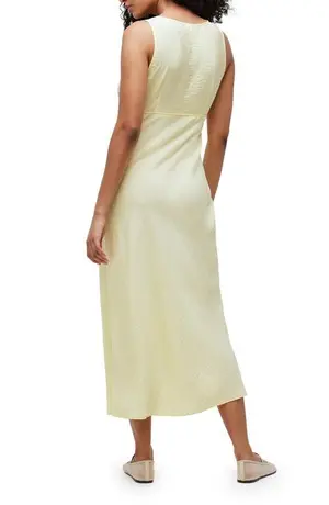 madewell ariana linen dress The Ariana Midi Dress