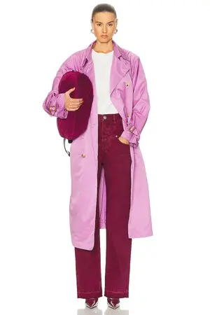 Women's Purple Trench Coats