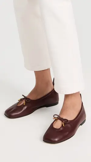ALOHAS Rosalind Ballerinas - Brown
