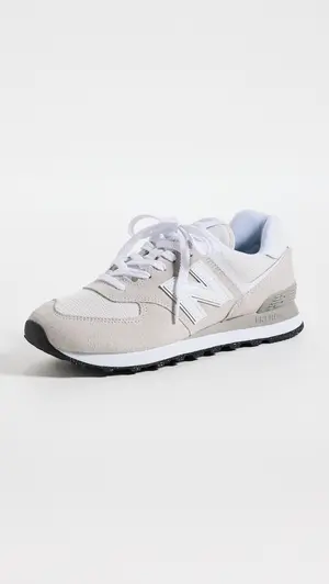 NEW BALANCE 574 Lifestyle Sneakers - Grey/white