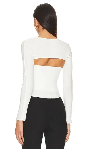 MORE TO COME Vera Shrug Set - White