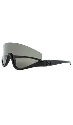 Gucci Mask Sunglasses - Black