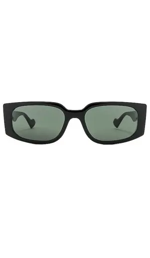 Gucci Gucci Generation Rectangular Sunglasses Black