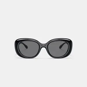 COACH C Hardware Round Sunglasses