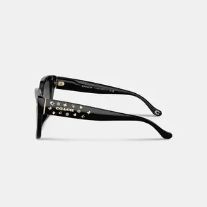 COACH Charms Oversized Square Sunglasses