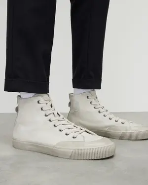 ALLSAINTS Dumont Suede High Top Sneakers
