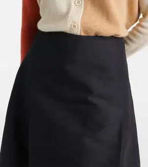 Marni Cotton Cady Midi Skirt