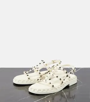 Valentino Garavani Rockstud Leather Sandals