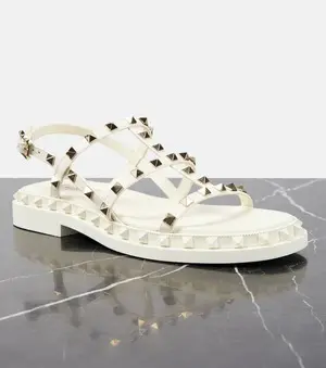 Valentino Garavani Rockstud Leather Sandals