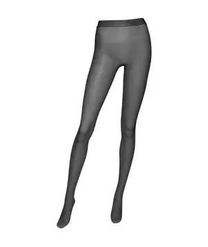 Wolford Matte Fishnet Tights - Black
