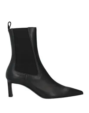 SERGIO ROSSI Leather Ankle Chelsea Boots