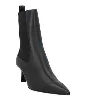 SERGIO ROSSI Leather Ankle Chelsea Boots