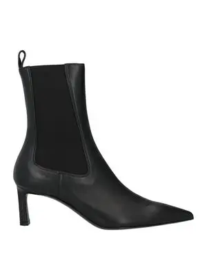 SERGIO ROSSI Leather Ankle Chelsea Boots