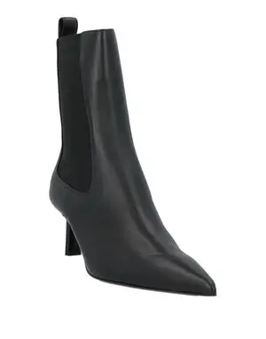 SERGIO ROSSI Leather Ankle Chelsea Boots