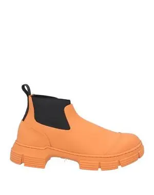 GANNI Ankle Boots - Yellow