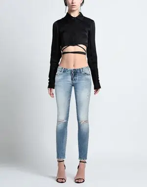 Dsquared2 Jeans In Cotton And Elastane - Blue