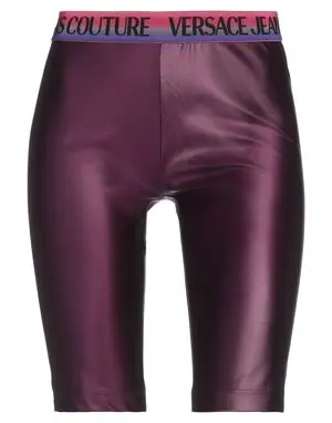 Versace Shorts & Bermuda Shorts Plum Size Polyamide, Elastane