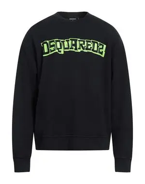 Dsquared2 Cotton Sweatshirt - Black