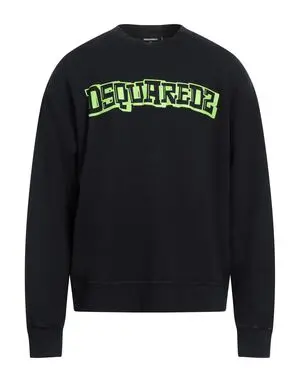 Dsquared2 Cotton Sweatshirt - Black