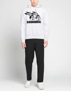 Dsquared2 Cotton Fleece Sweatshirt - White