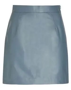 8 BY YOOX Lambskin Mini Skirt