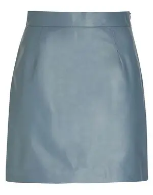 8 BY YOOX Lambskin Mini Skirt