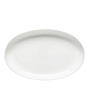 COSTA NOVA Pacifica 16 Oval Stoneware Platter - Salt