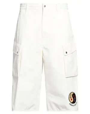 Dsquared2 Cotton Cargo Shorts - White