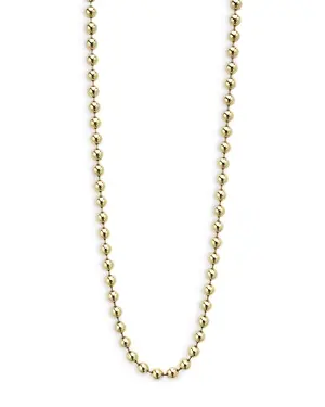 Lagos 18k Yellow Anthem Ball Chain Necklace - Gold