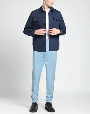 Dsquared2 Virgin Wool Tapered Leg Trousers - Blue