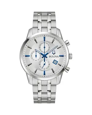 Bulova Classic Sutton Chronograph - Silver