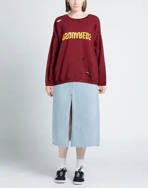 Dsquared2 Distressed Logo Crewneck Sweatshirt