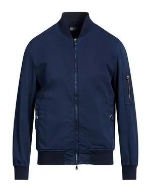 Brunello Cucinelli Denim Bomber Jacket - Navy