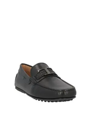 TOD'S Leather Loafers - Black