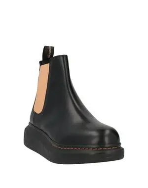Alexander McQueen Leather Ankle Boots