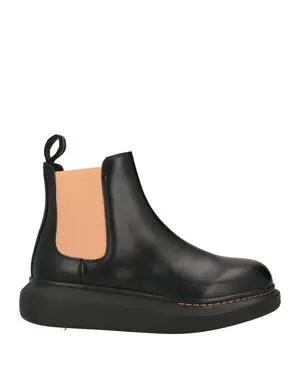 Alexander McQueen Leather Ankle Boots