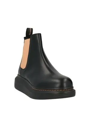 Alexander McQueen Leather Ankle Boots