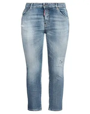 Dsquared2 Skinny Fit Jeans With Faded And Distressed Details