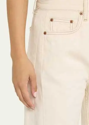 B Sides Lasso Ankle Jeans - Clair