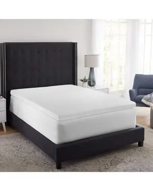 GEOPEDIC Geopedic 3-Inch Zoned Comfort Memory Foam Mattress Topper - Nocolor