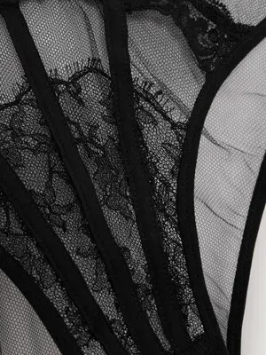 Agent Provocateur Mariann Lace-trimmed Tulle Briefs