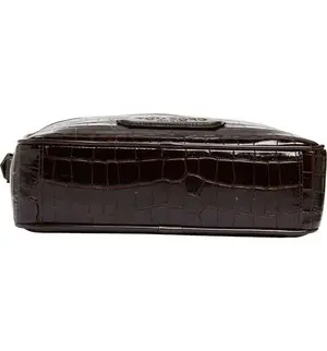 TOM FORD Croc-embossed Leather Messenger Bag