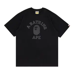 A BATHING APE College Tee - Black