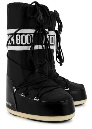 Moon Boot Icon Mid-calf Snow Boots - Black